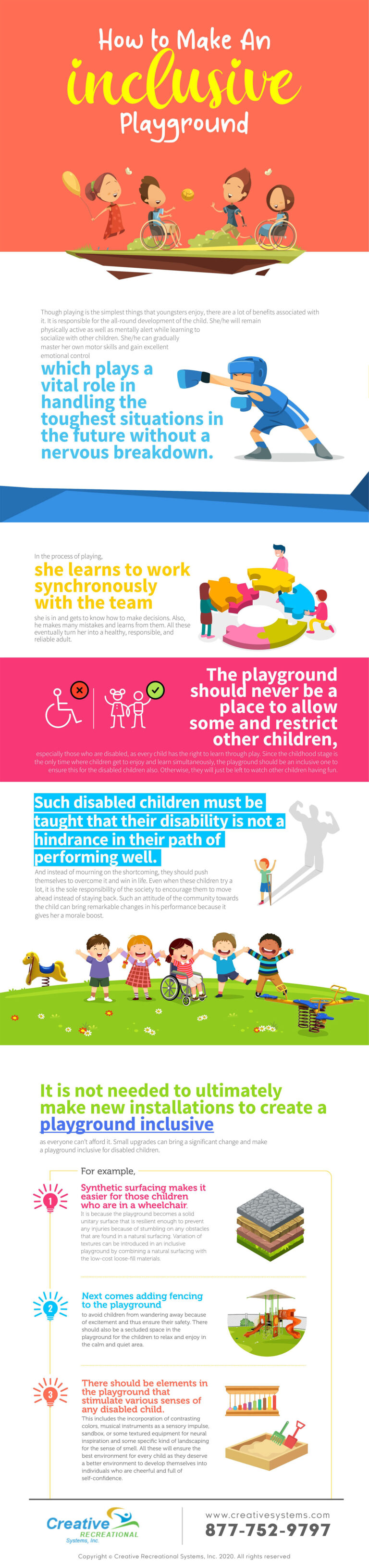 How To Make An Inclusive Playground | Creative Recreational Systems, Inc