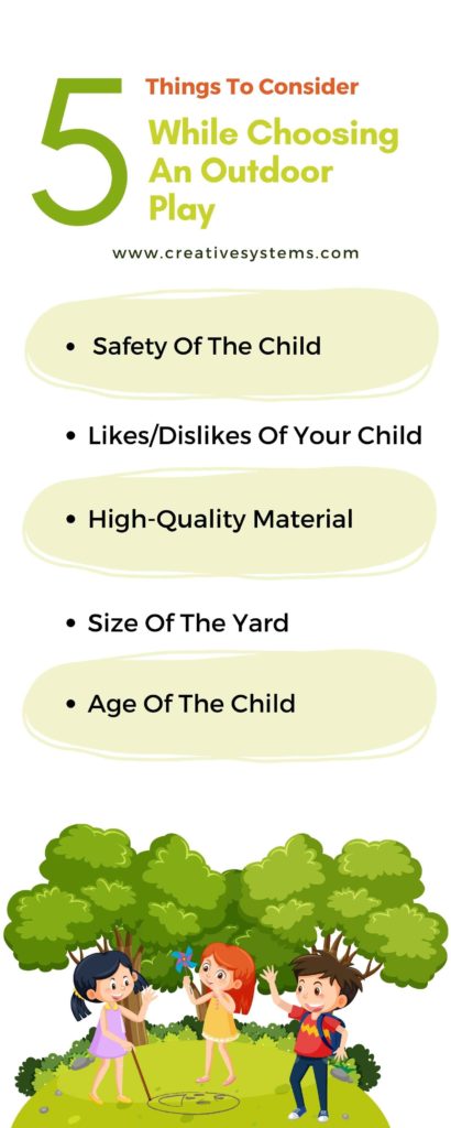 How To Set An Outdoor Play For Your Child?