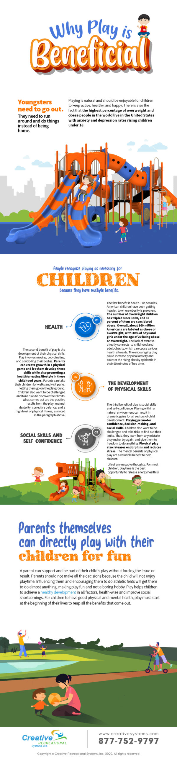 Why Play Is Beneficial For Children | Creative Recreational Systems, Inc