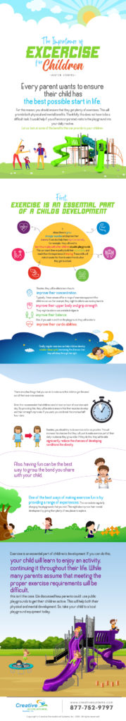 The Importance Of Exercise For Children | Creative Recreational Systems ...