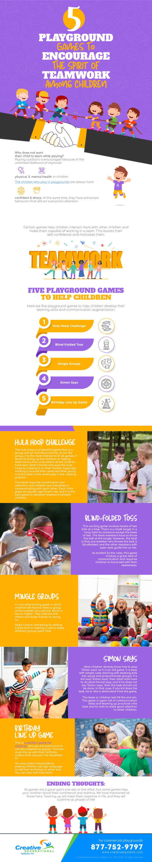 5 Interactive Playground Games that Encourage Team Spirit | Creative ...