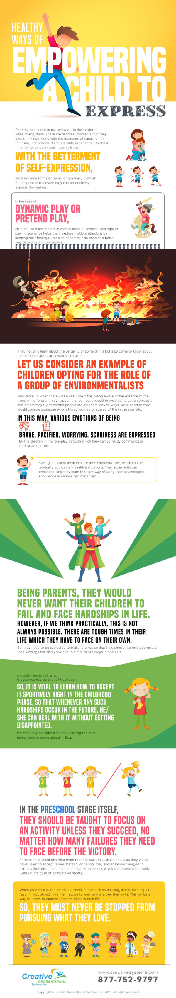 Healthy Ways of Empowering a Child to Express | Creative Recreational ...