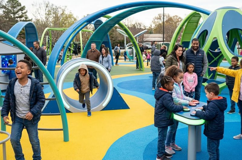 How Playgrounds Can Foster Cross-Generational Connection