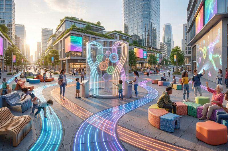 Playable Cities: Designing Urban Spaces for Spontaneous Fun